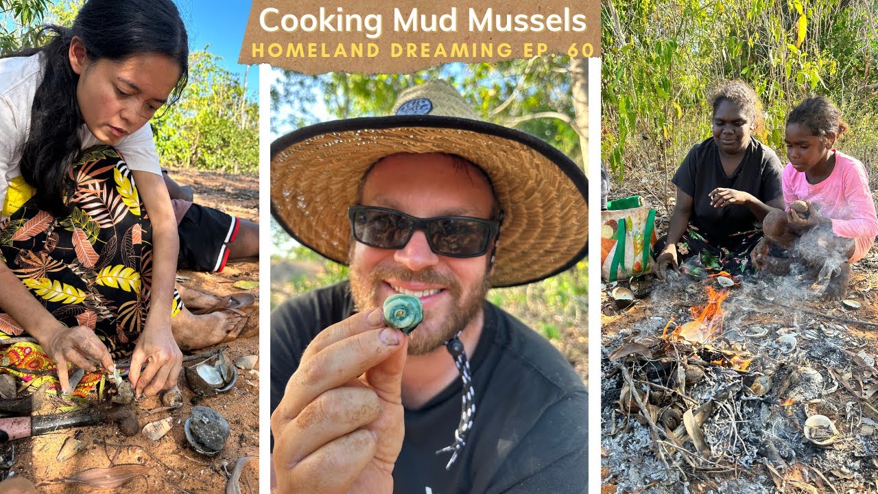 Cooking Arnhem Land Mud Mussels | Homeland Dreaming Ep. 60 - YouTube