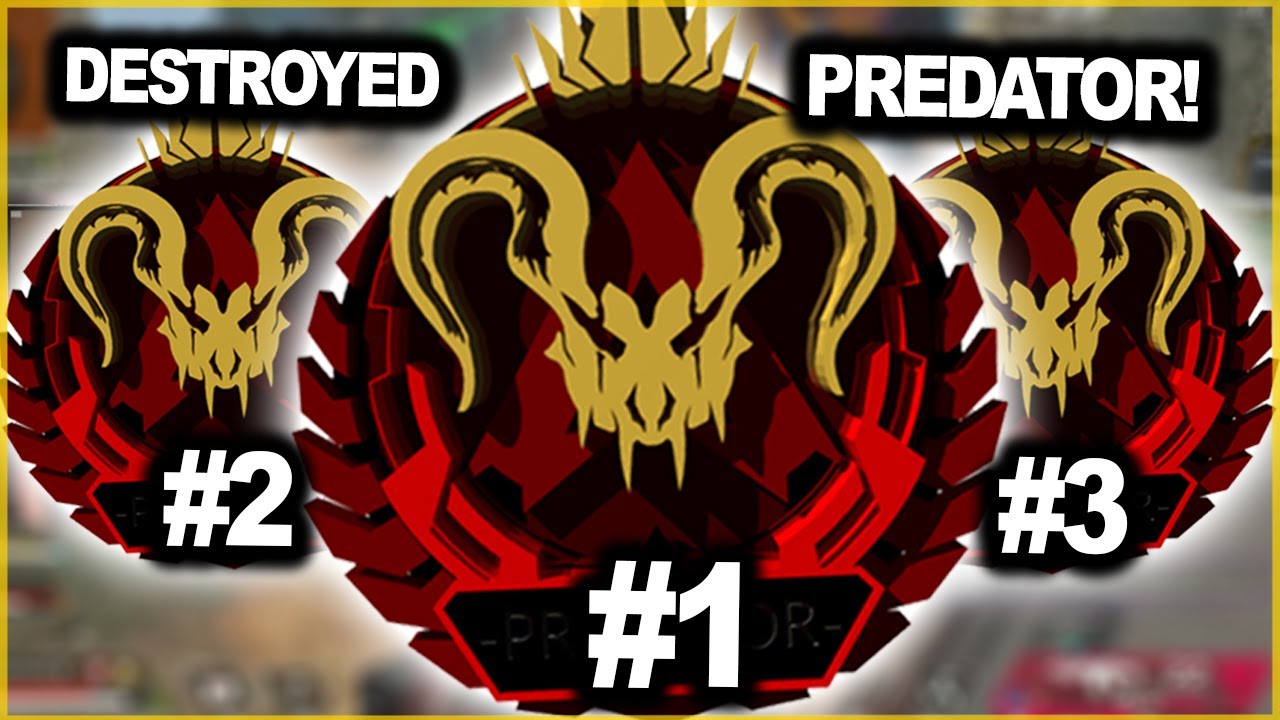 APEX RANK #1 & RANK #2 & RANK 3 DESTROYED PREDATOR LOBBY!! - YouTube