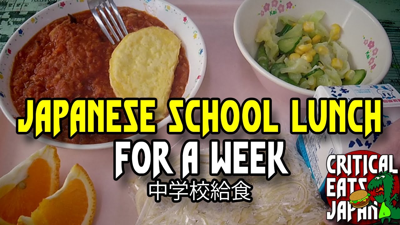 A Week of Eating Japanese School Lunch 3 | 中学校給食 - YouTube