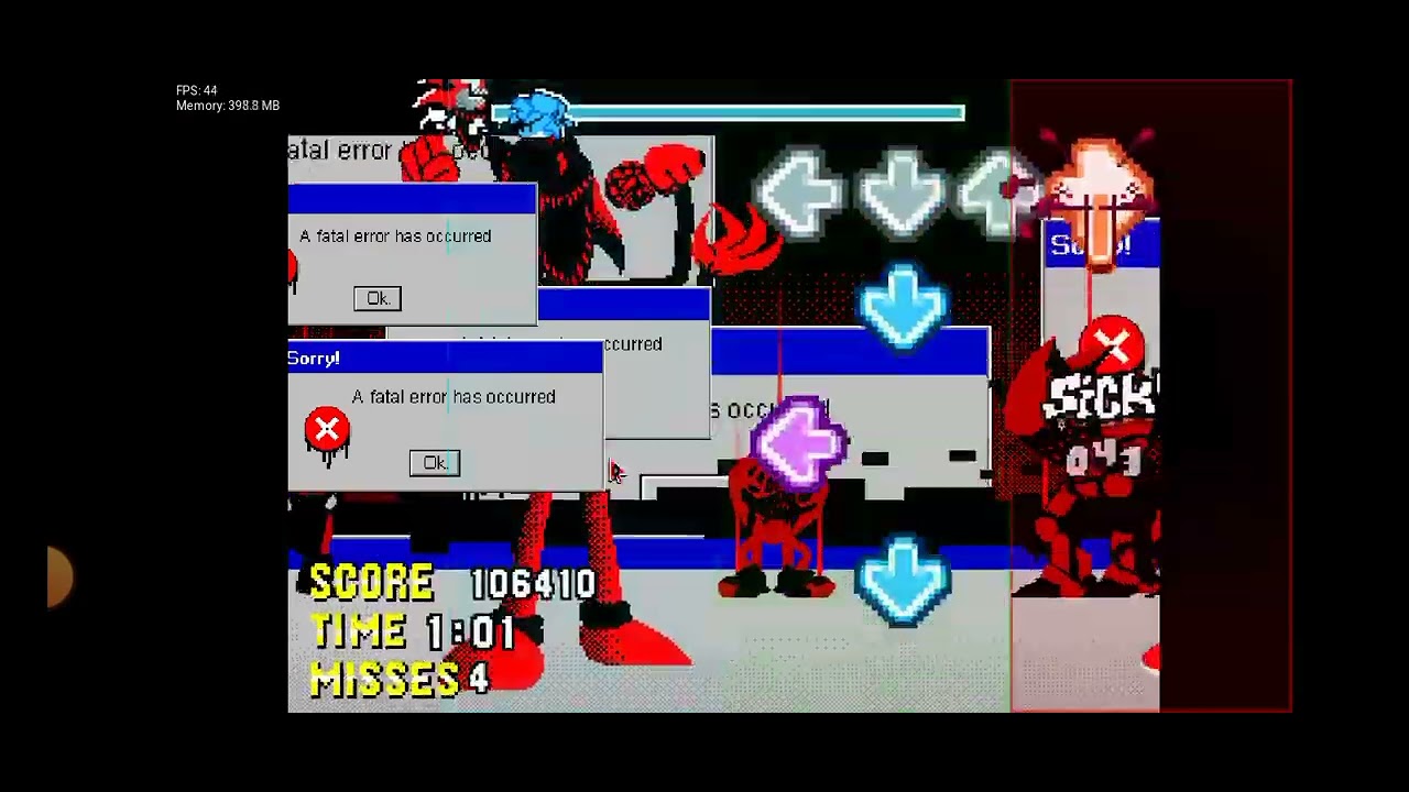 fnf fatal sonic .exe - YouTube