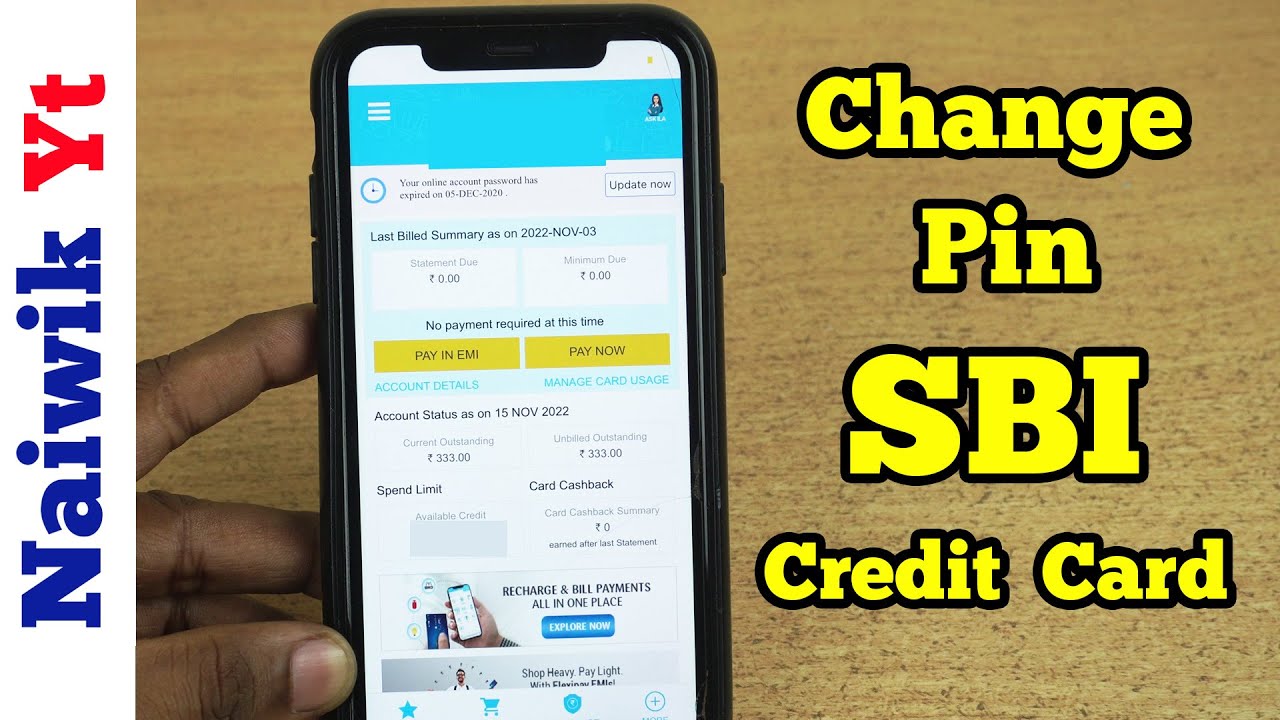 How To Change SBI Credit Card Pin Online YouTube how-to-change-sbi-credit-card-pin-online-youtube