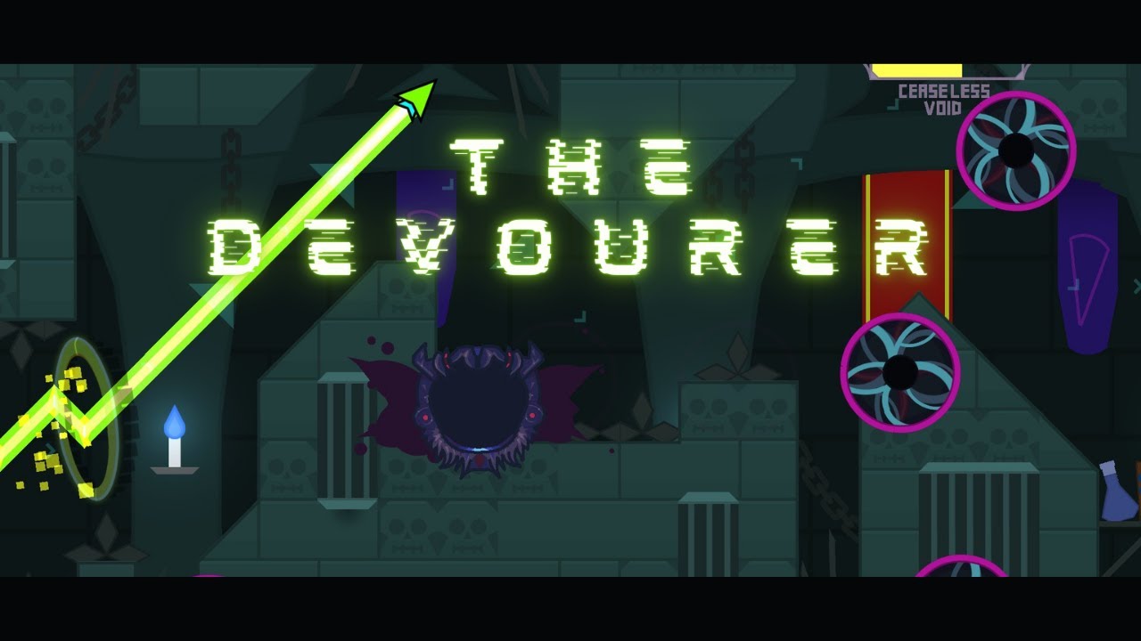 The Devourer I 100% I By: Whirl I Geometry Dash (ULDM) - YouTube