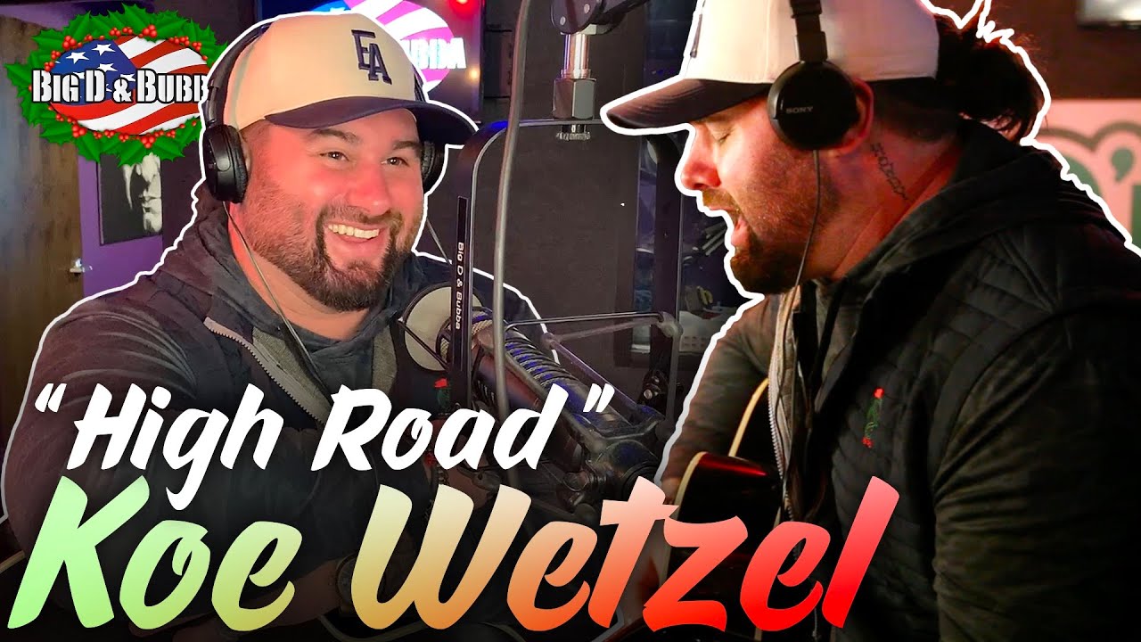 Koe Wetzel Sings "High Road" And Christmas Carols At Our X-Mas Party ...