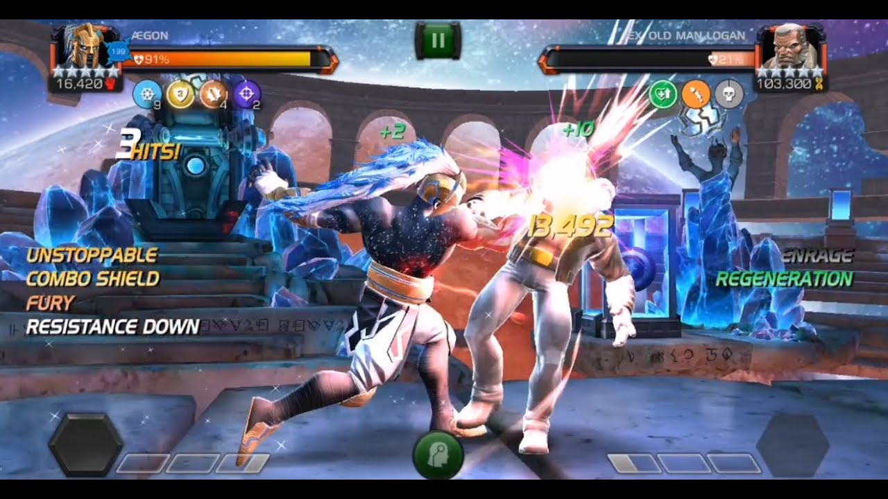 Marvel Contest of Champions MCOC Labyrinth of Legends LOL Match #2 ...