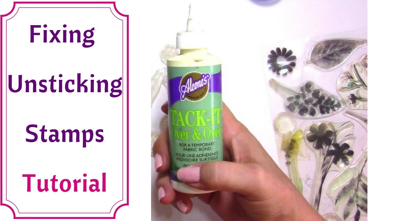 How to Fix Unsticky Stamps Efficiently : Easy Tutorial - YouTube