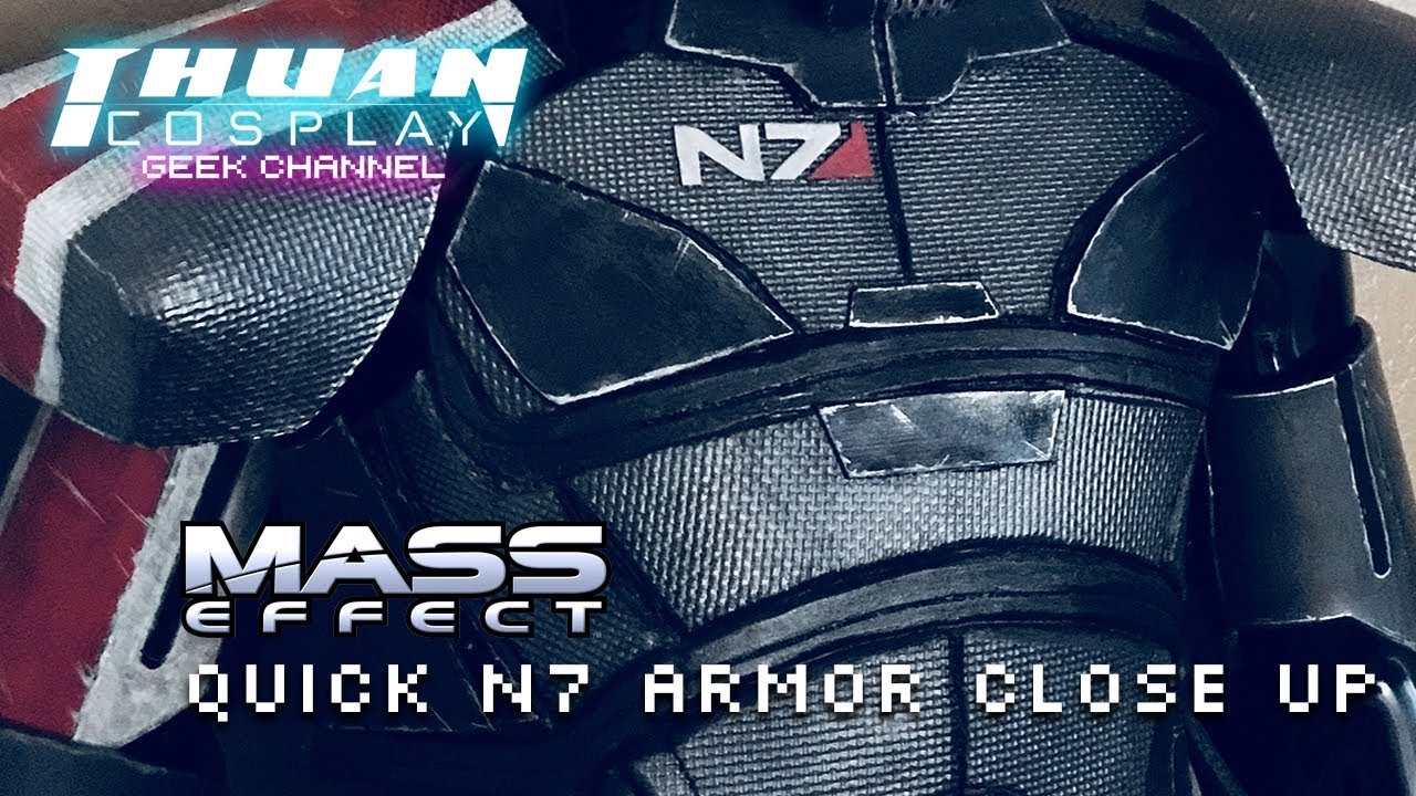 Thuan Cosplay - N7 Armor closeup - YouTube