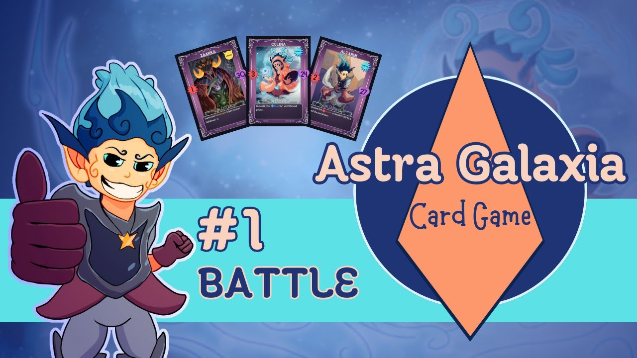 How to play Astra Galaxia Card Game - Level 1 - YouTube