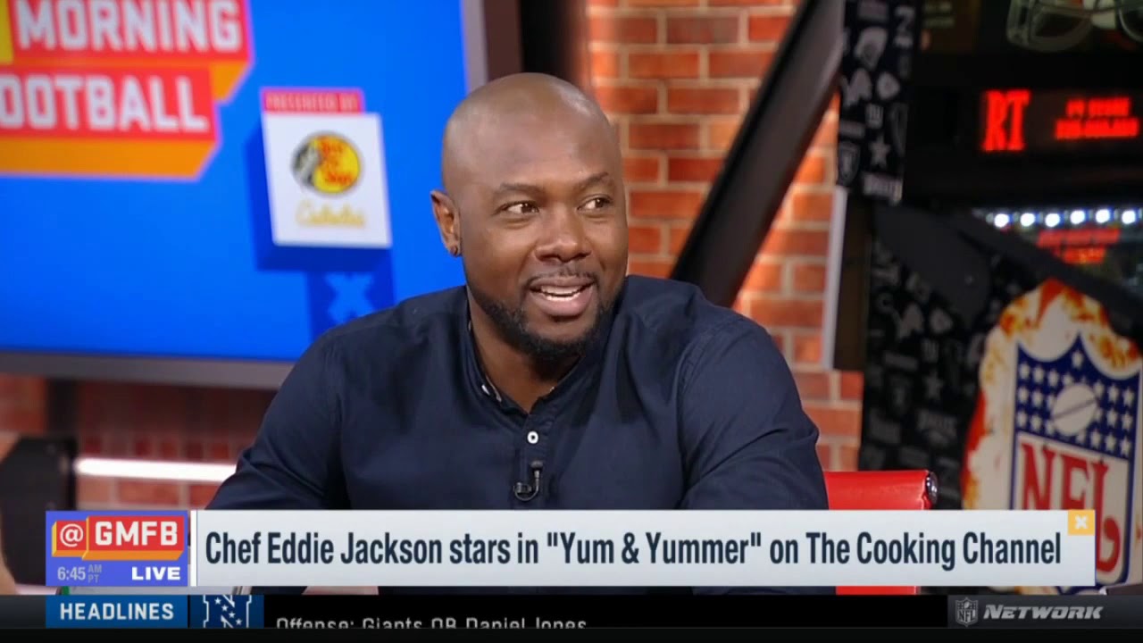 Former NFL DB, Chef & Author Eddie Jackson Gives Cheese-Inspired ...