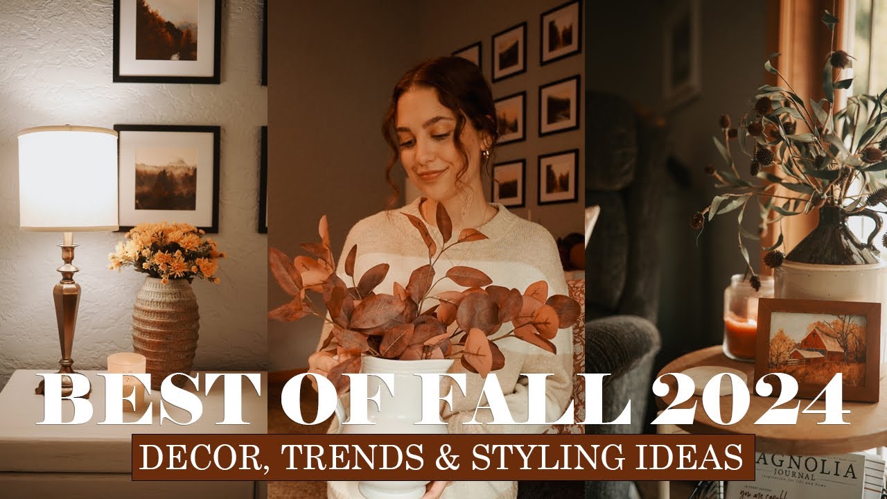 the BEST fall decor & trends of 2024 | fall 2024 decorating inspiration ...