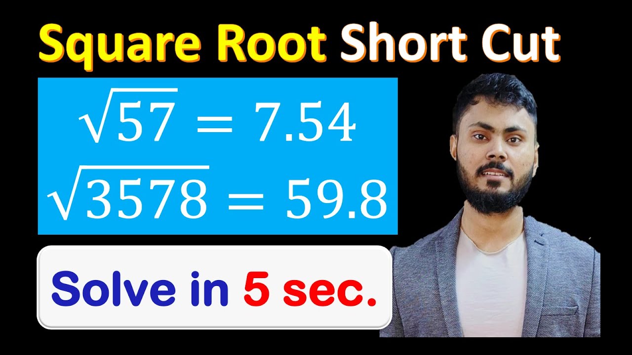 Square Root Shortcut In 5 Sec Master Your Calculation 1 YouTube square-root-shortcut-in-5-sec-master-your-calculation-1-youtube