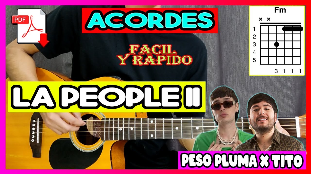 [TUTORIAL] LA PEOPLE II Peso Pluma x Tito Double P x Joel De La P ...