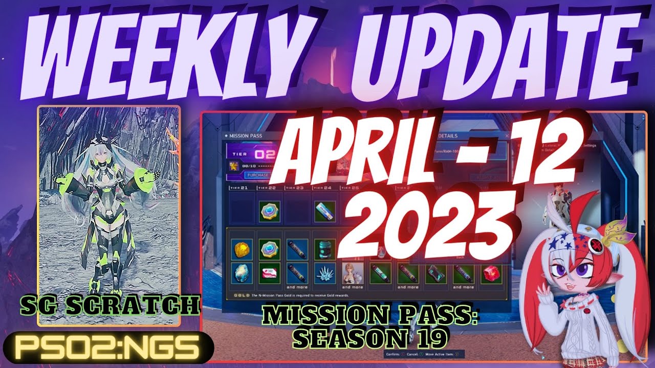 [PSO2:NGS] - APRIL 12 UPDATE 2023 (EPIC GAMES) - YouTube
