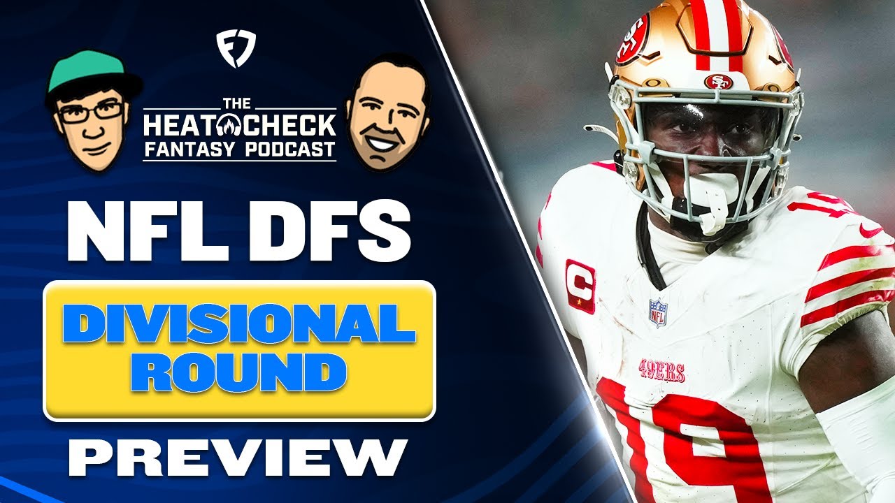 NFL DFS Heat Check Podcast, Divisional Round Preview - YouTube