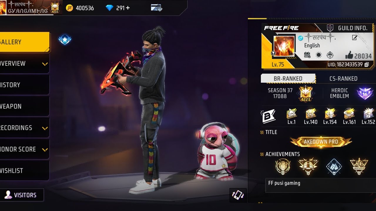 Free fire live seen video radium code play - YouTube