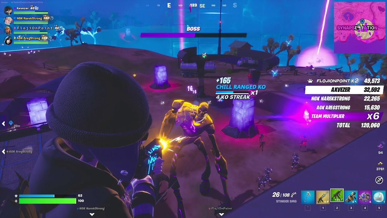 Horde Rush BOSS FIGHT Gameplay Fortnite - YouTube