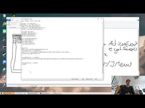 Ein Texteditor als Java Swing GUI mit Steuerelementen und Eventhandling (Lars Ullrich) - YouTube