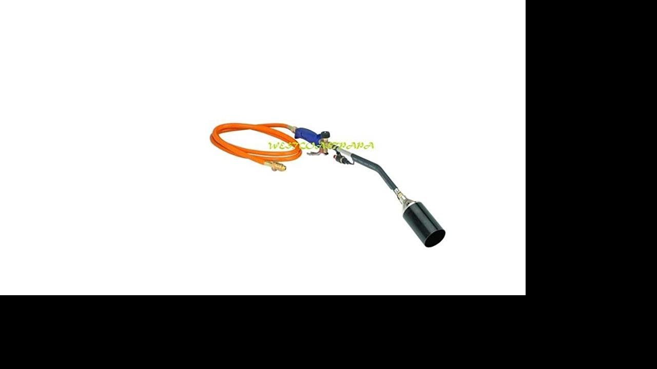 Propane Torch Wand Ice Snow Melter Weed Burner Roofing Push Button ...