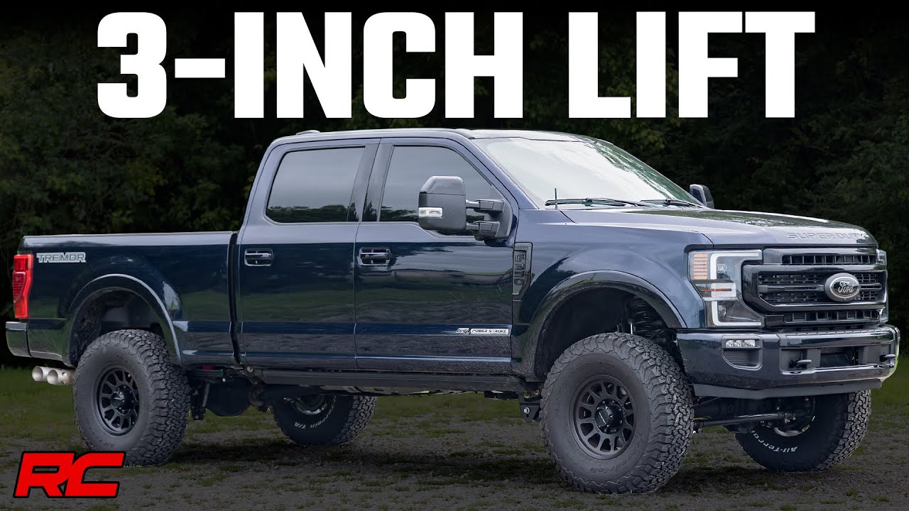 2019-2022 Ford F-250/F-350 Tremor 3" Lift - YouTube