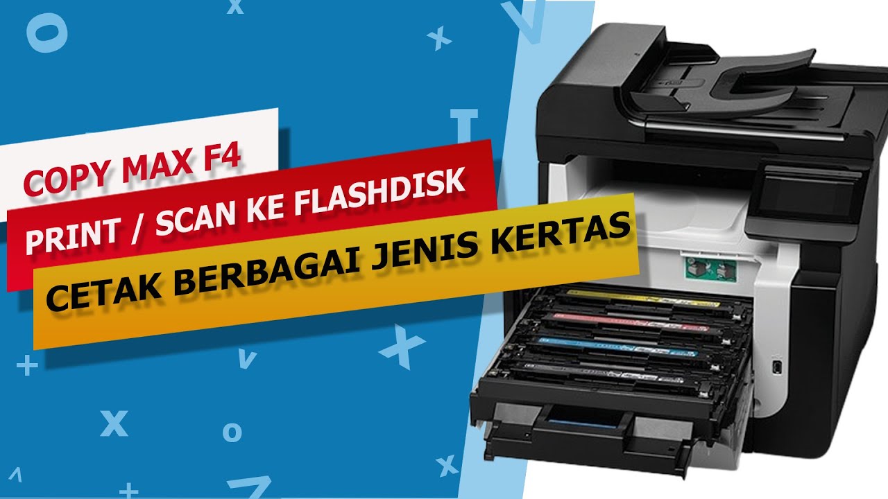 REKOMENDASI PRINTER FOTOCOPY MINI F4 A4 WARNA - REVIEW HP LASERJET PRO ...