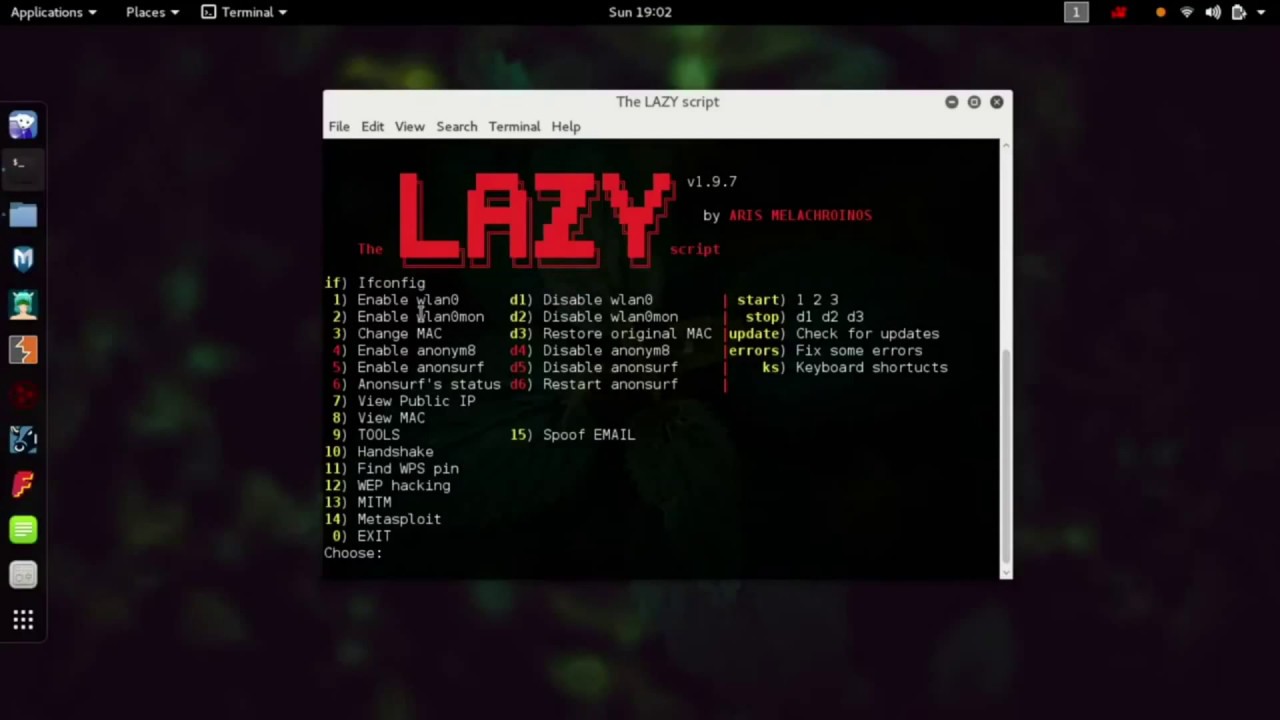 Lazy Script Make Hacking Easy Best 2017 Tutroials Youtube
