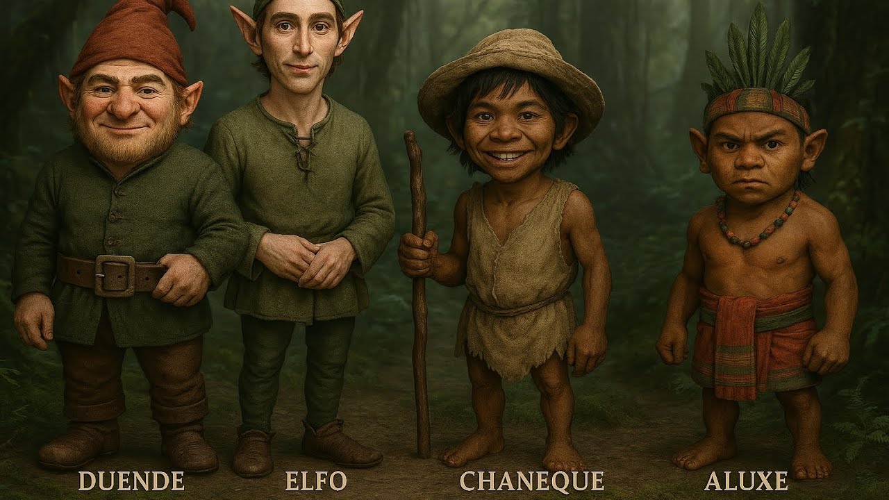 Diferencia entre aluxes, duendes, chaneques y elfos.🍀☘️🍀#viralvideo # ...