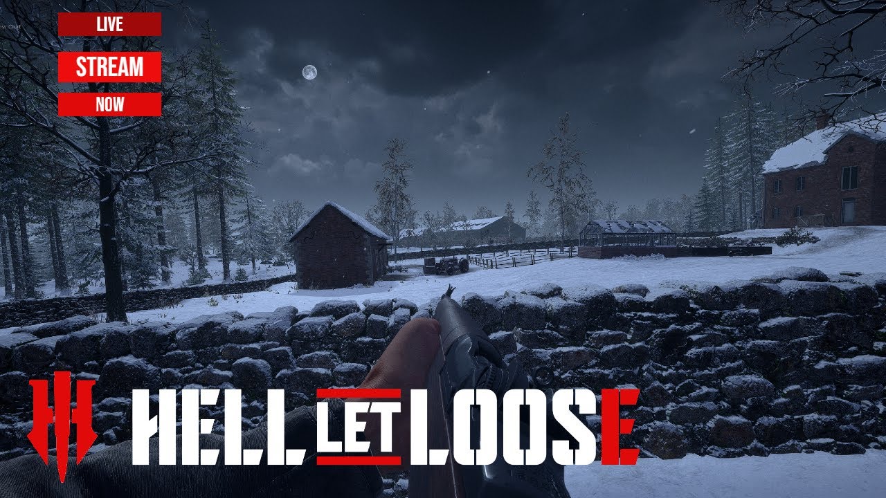 Hell Let Loose Gameplay - Realistic WW2 Shooter - Sniper and Squad Leader Gameplay Lets go ...