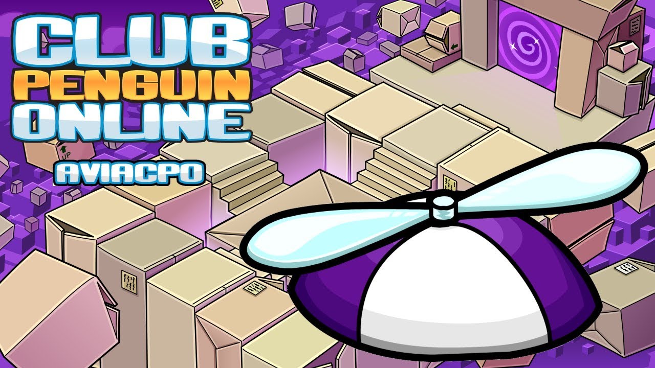 April Fools Party: How To Find Purple Propeller Hat, Club Penguin ...
