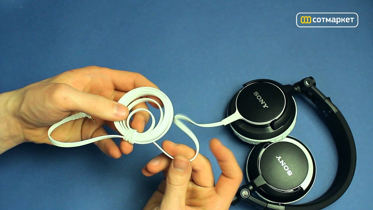 Видео обзор наушников Sony MDR-V55 от Сотмаркета - YouTube