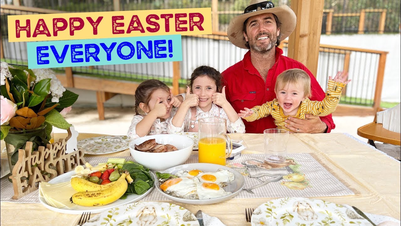 Happy Easter Everyone! Breakfast together on Easter Sunday - YouTube