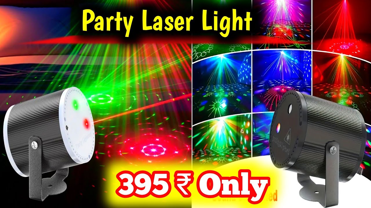 Led Laser Light Projector | Led Mini Stage Light Diwali Decoration ...