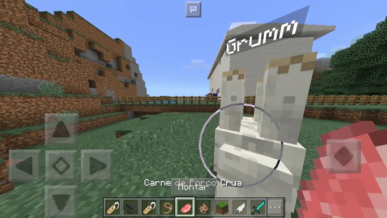 Como Deixar Os Bichos E Mobs De Cabeça Para Baixo No Minecraft Pe Youtube