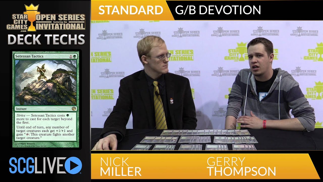 SCGINVI: Deck Tech - G/B Devotion with Gerry Thompson - YouTube