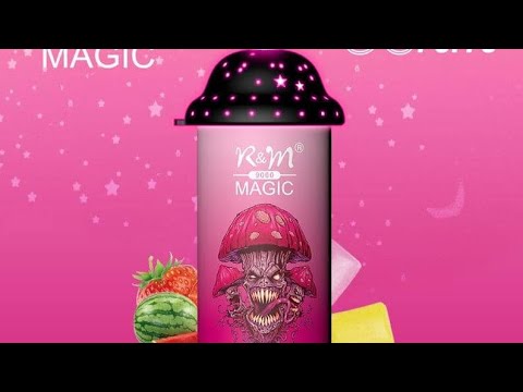 R&M magic strawberry watermelon vape review - YouTube