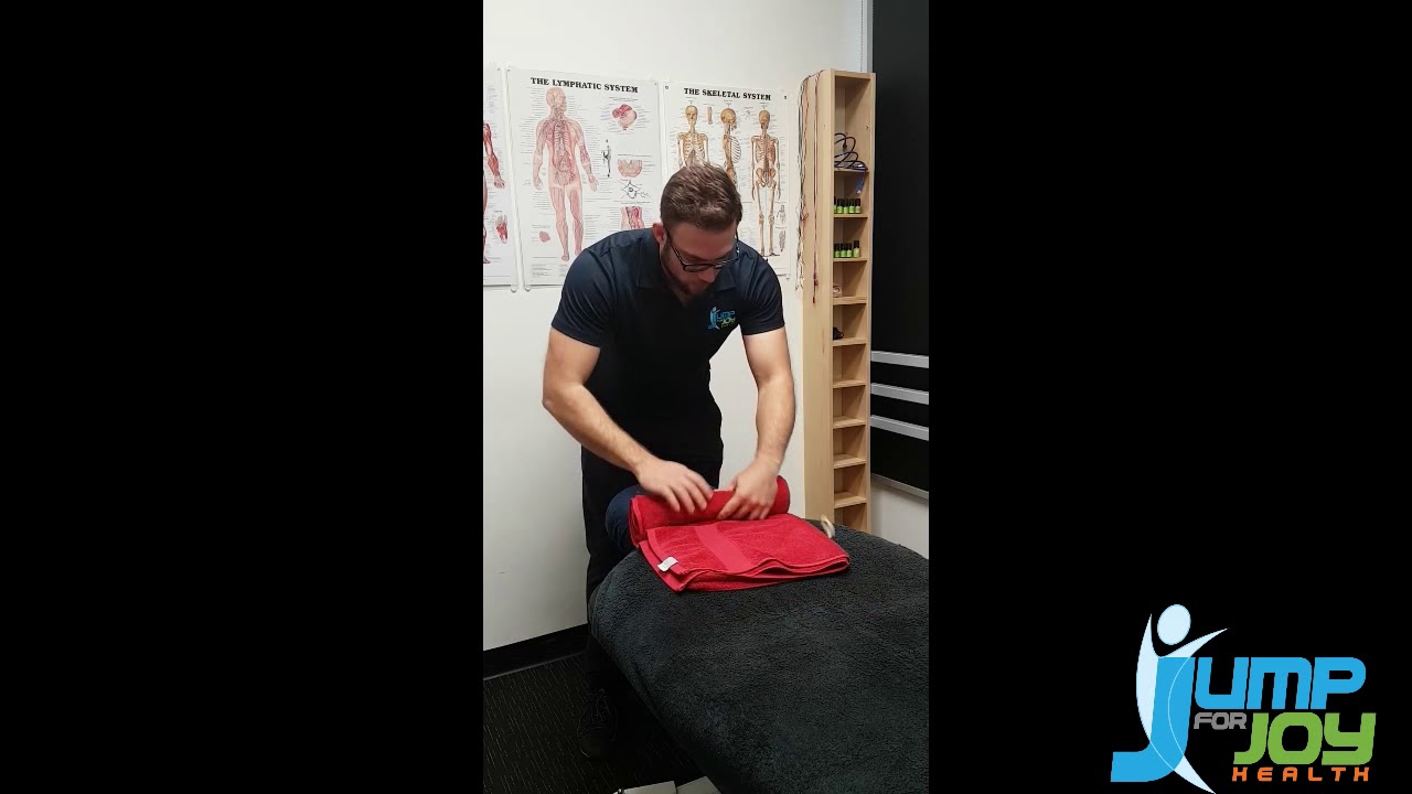 Neck Health Cervical Towel Roll - YouTube