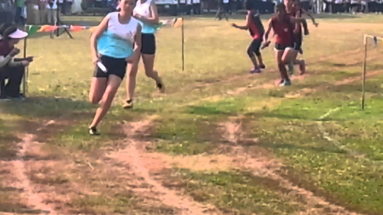 Inter 4x100m school relay (MGS school sports day) - YouTube