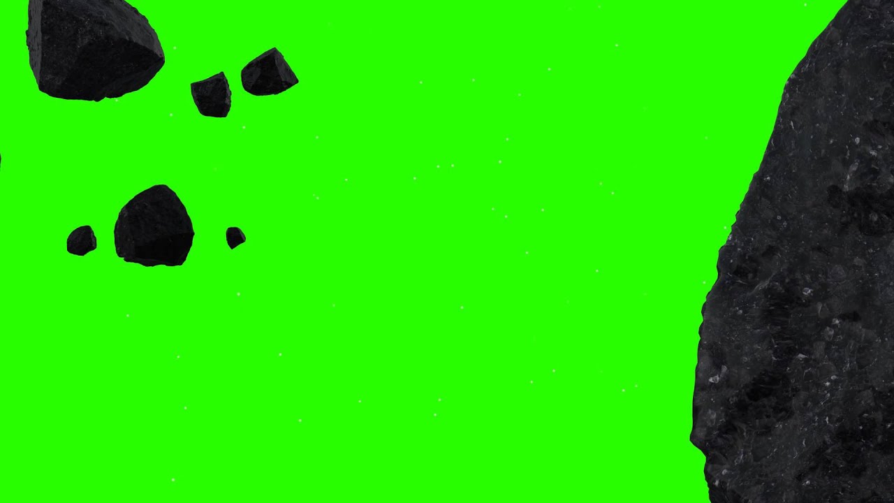 Meteor Floating - Royalty Free Green Screen Animation - YouTube