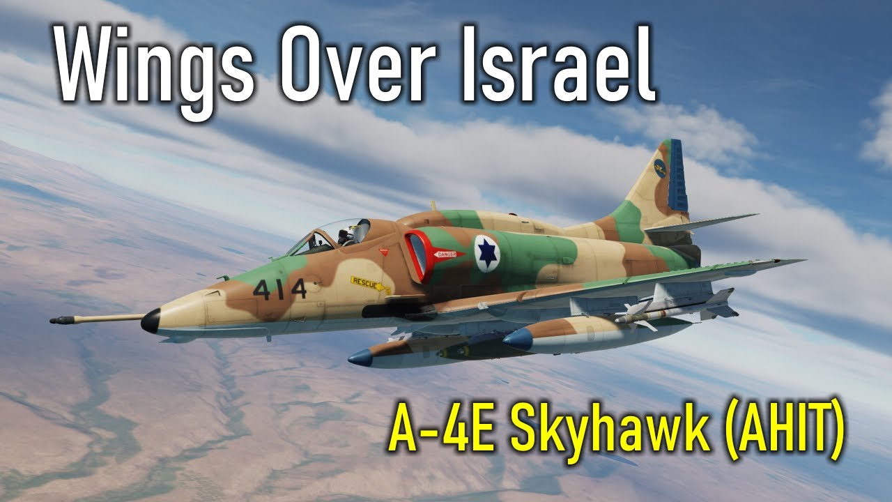 Israeli Air Force A-4E Skyhawk "AHIT-AYIT" / Wings Over Israel - YouTube