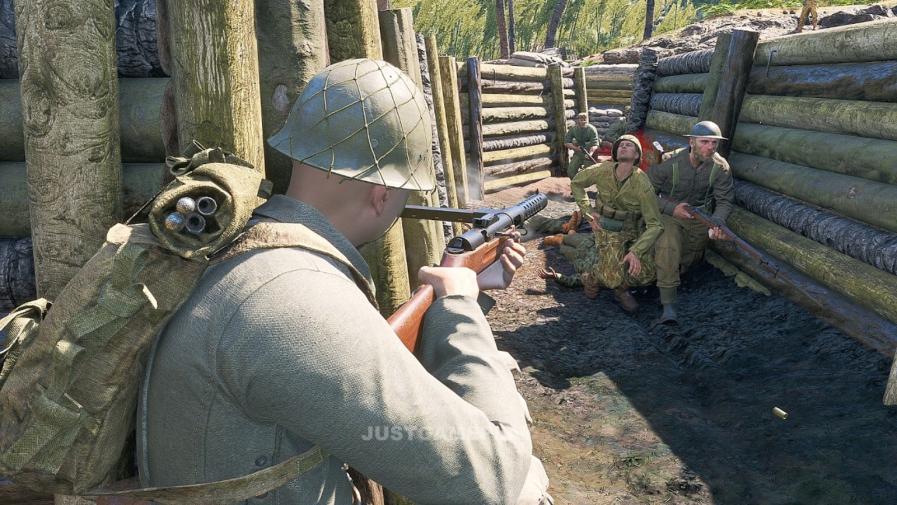 Enlisted: Japan BR3 - Pacific War | Guerrilla Warfare Gameplay - YouTube