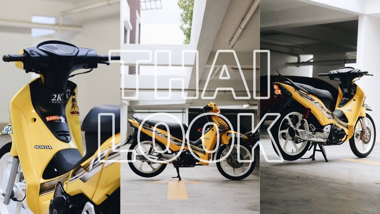#70 [2K] HONDA WAVE 125S THAILOOK | CINEMATIC SHOT BEGINNER | GOPRO ...