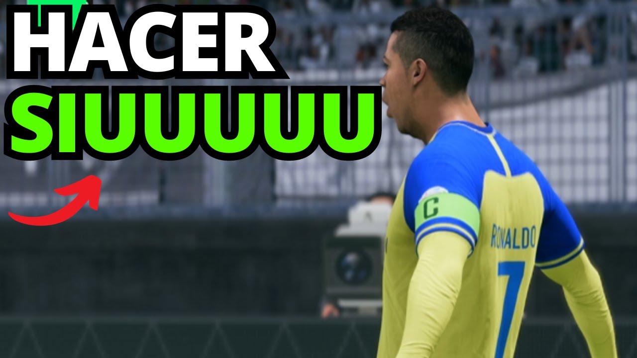 Cómo Hacer La Celebración de Cristiano Ronaldo SIUUUU en FC 24 - YouTube