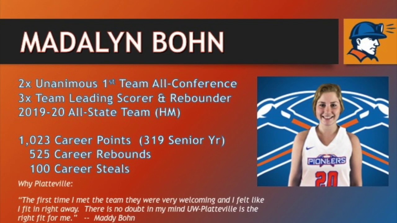 Recruit Class 2020: Maddy Bohn (Wisconsin Rapids, WI / Wisc Rapids HS ...