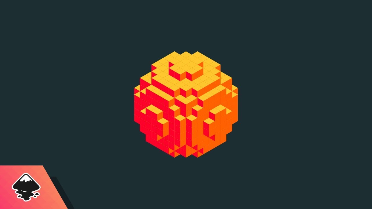 Inkscape Tutorial: Cubic Sphere Design - YouTube