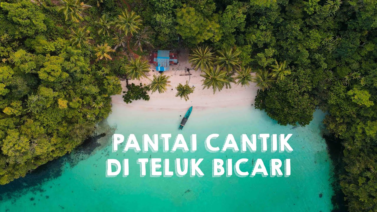 PANTAI CANTIK DI TELUK BICARI KAIMANA - YouTube