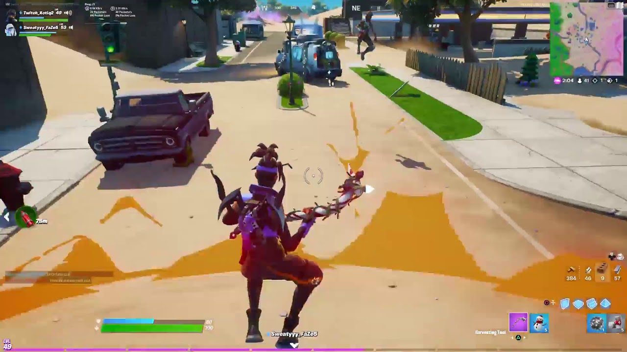 Fortnite Indigo Kuno Skin First Gameplay Live - YouTube