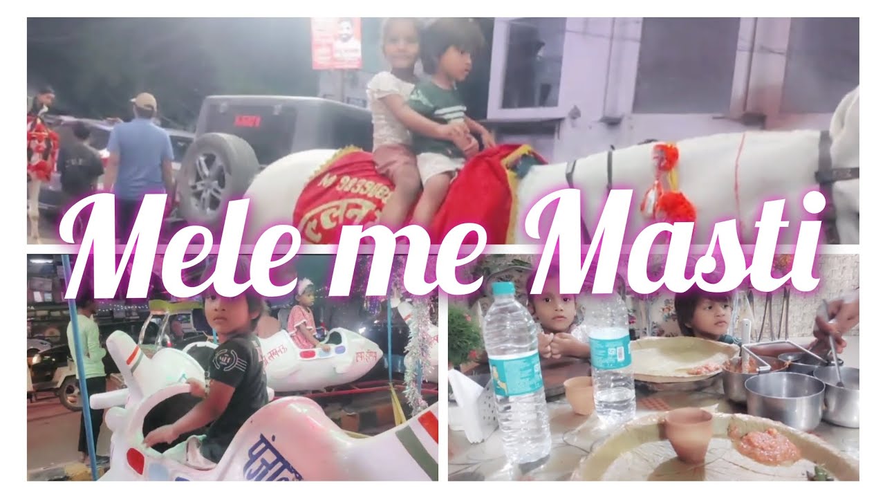 my first vlog | mele me Masti | first time uuth or ghode pr baithe 🤣 ...