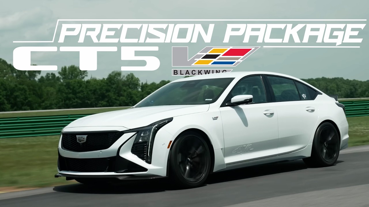 2025 Cadillac CT5-V Blackwing Precision Package Gets Track Upgrades - YouTube