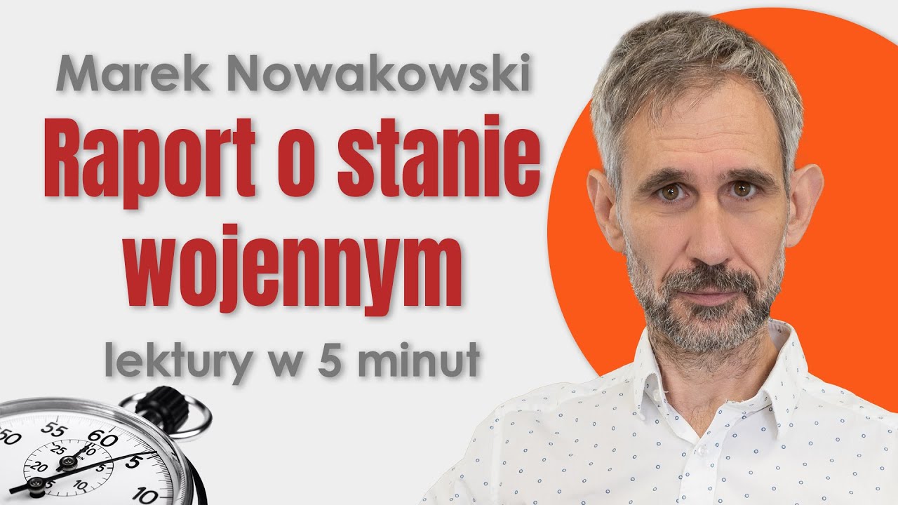 Raport o stanie wojennym - Streszczenie i opracowanie w 5 minut - Marek ...