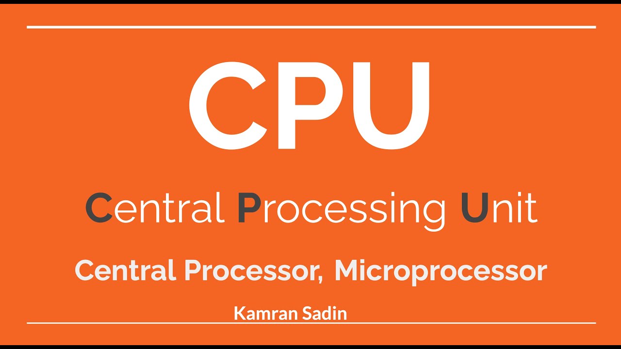 What Is Cpu And Fetch Decode Execute Youtube 7162
