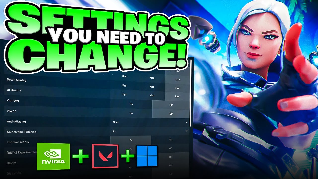 Valorant FPS Boost & Color Settings That Actually Work! - YouTube