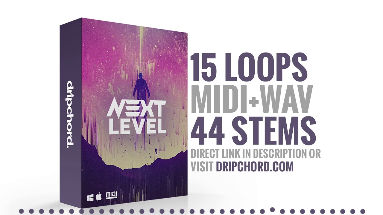 Trap Loop/Sample Pack "Next Level" Royalty-Free, MIDI & WAV + Stems ...